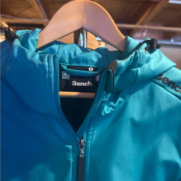 Bench | Jackets & Coats | Bench Aqua Blue Hooded Jacket | Poshmark
